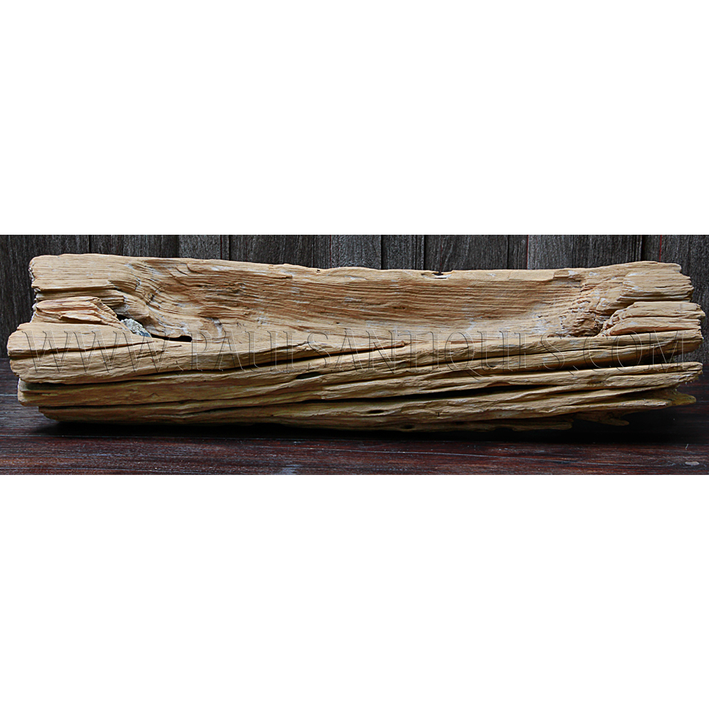 Antique Thai Teak Pig Troth